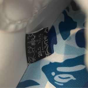 Bape | Shoes | Bape Sta Low White Abc Camo Blue 22 Size 105m | Poshmark